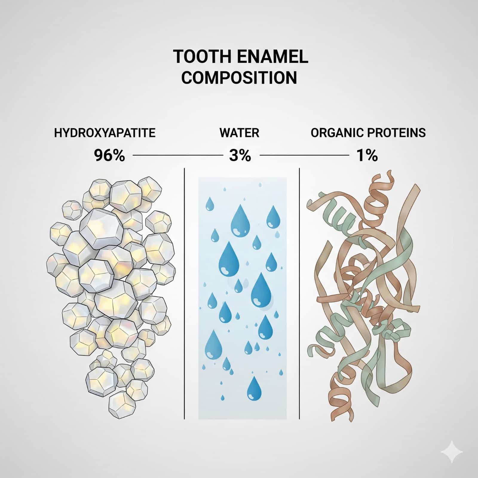 What Tooth Enamel Is Made Up Of: Composition, Chemical Formula